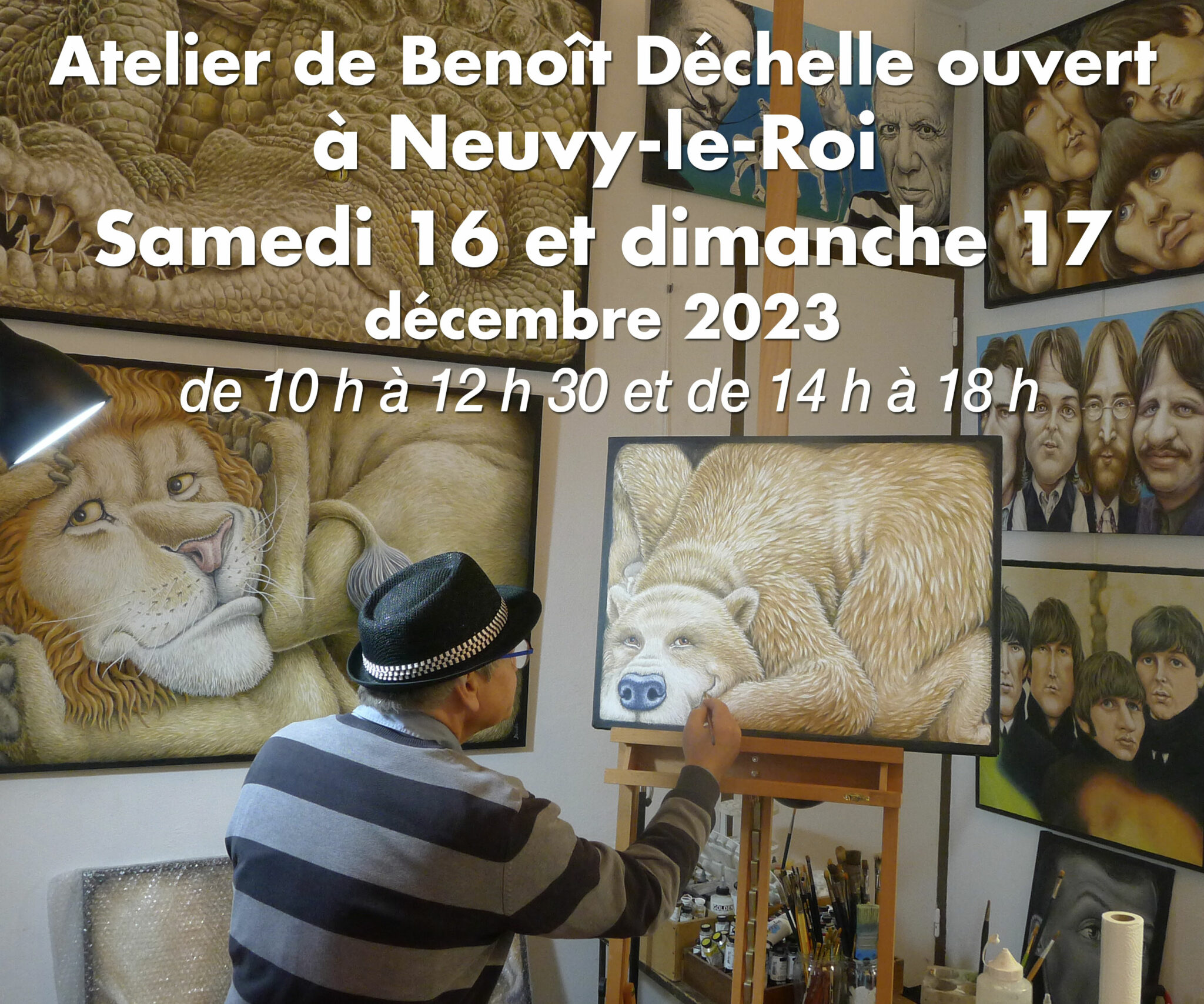 Atelier de Benoît Déchelle ouvert à Neuvy-le-Roi (37) - Benoît Déchelle